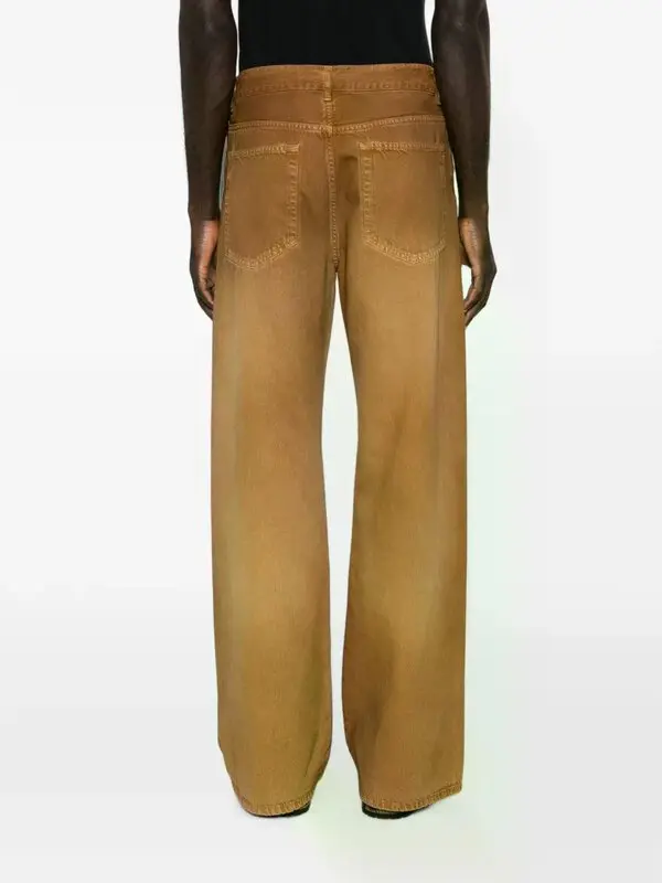 ANN DEMEULEMEESTER Wide-leg Trousers With Long Strap Detail