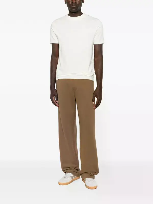 Karl Lagerfeld Logo-embroidered Crew-neck T-shirt