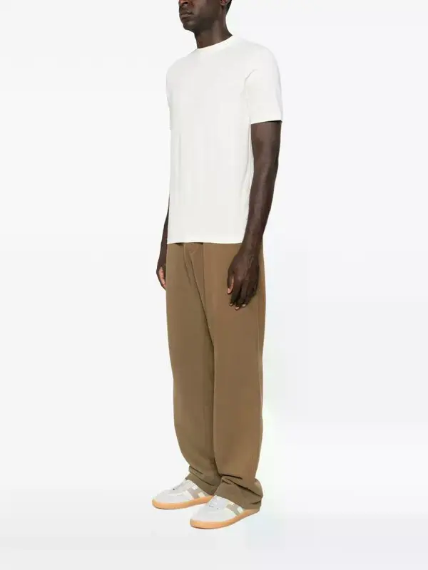 Karl Lagerfeld Logo-embroidered Crew-neck T-shirt