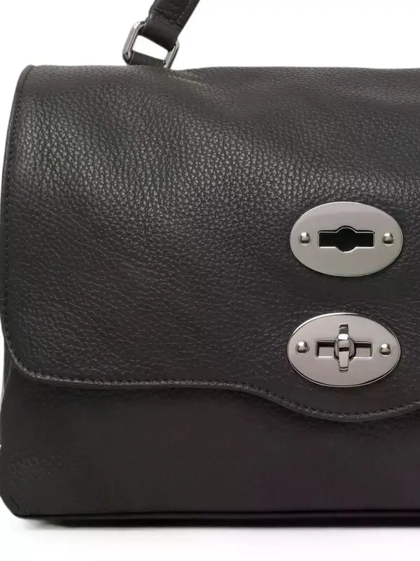 ZANELLATO Small Postina® Tote Bag With Stud Detailing - Black