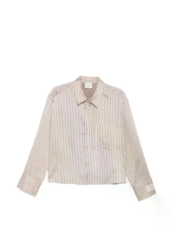 ALYSI Vertical Stripe Shirt