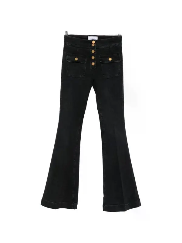 Seafarer Denim Flared Button-up Jeans
