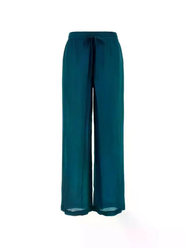 THE ROSE IBIZA Silk Palazzo Pants