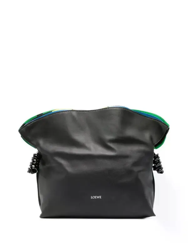 Loewe Medium Millefeuille Flamenco Clutch In Nappa Calfskin
