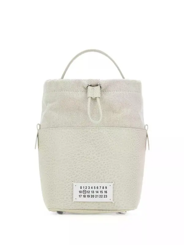 MAISON MARGIELA Small 5ac Bucket Bag - Neutrals