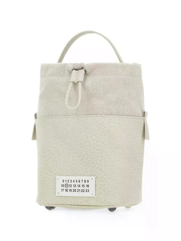 MAISON MARGIELA Small 5ac Bucket Bag - Neutrals