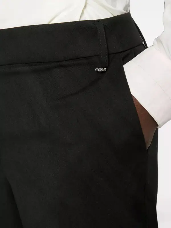 ANIYE BY Tailored Logo Plaque Trousers