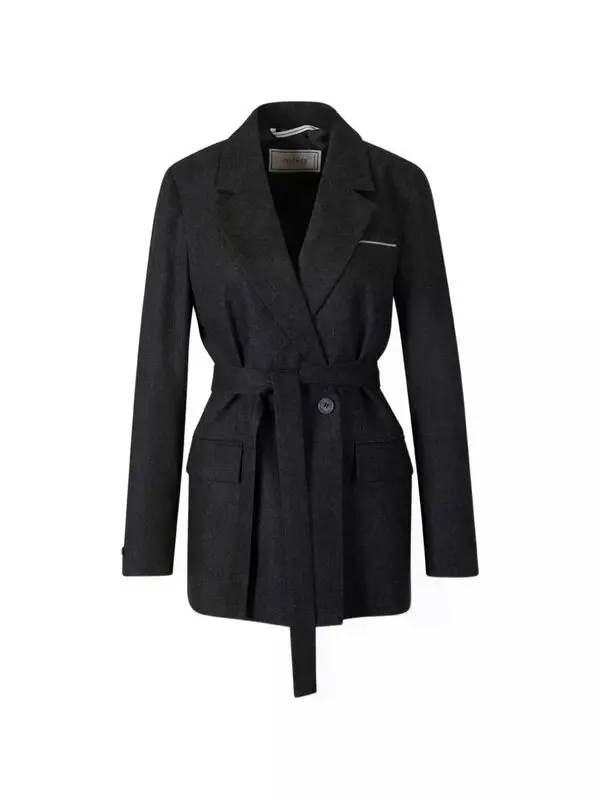 Peserico Belted Notch-lapels Blazer
