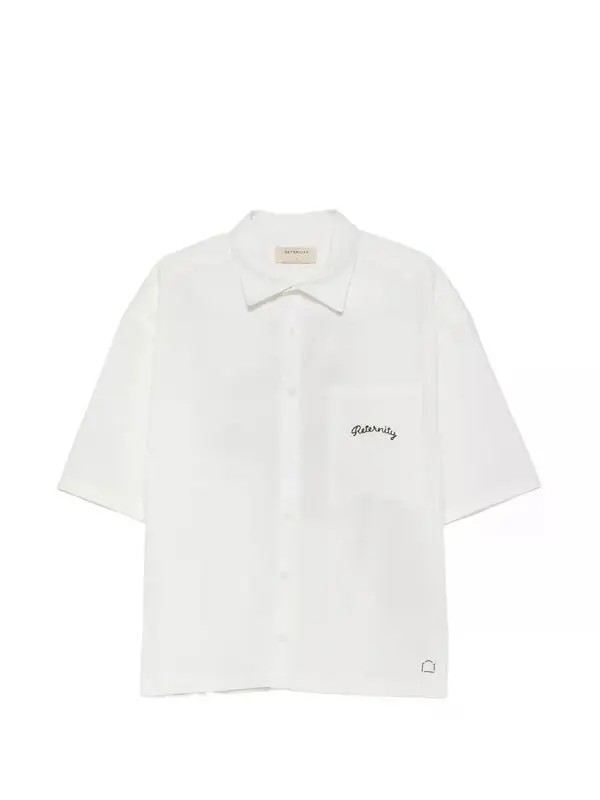RETERNITY Logo-embroidered Short-sleeve Shirt