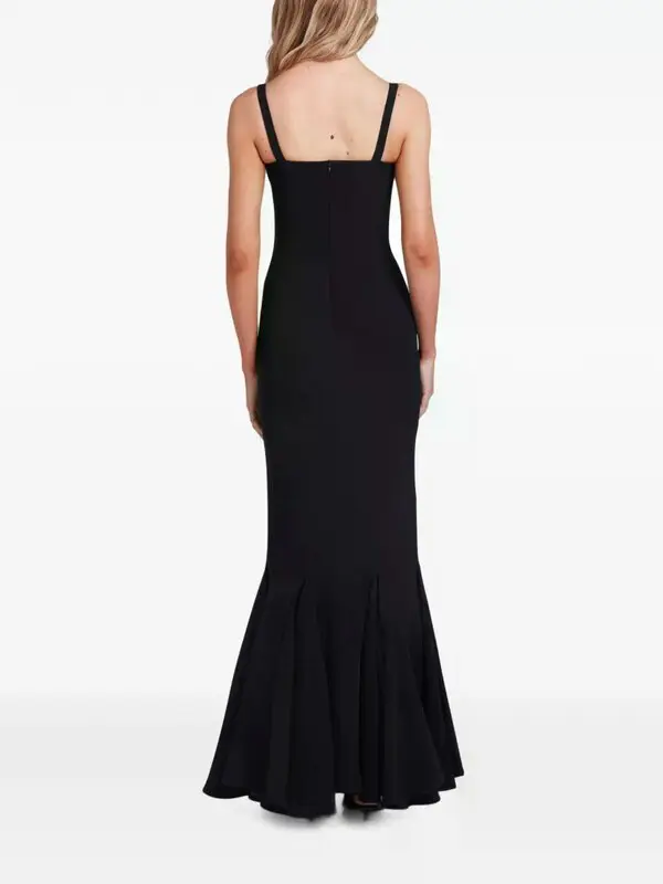 VIOLANTE NESSI Petrarca Sculpted Maxi Dress