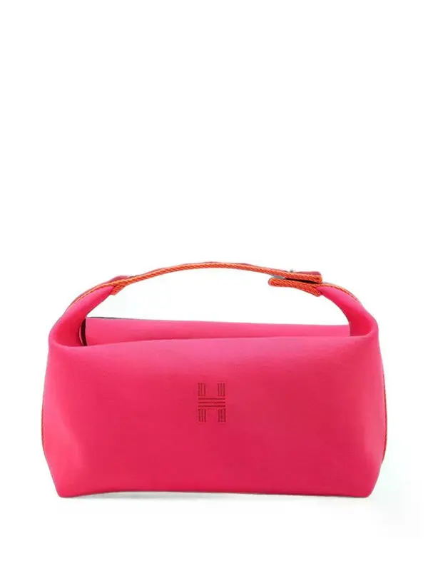 Hermès 2010-2026 Large Toile Bride A Brac Case Vanity Bag