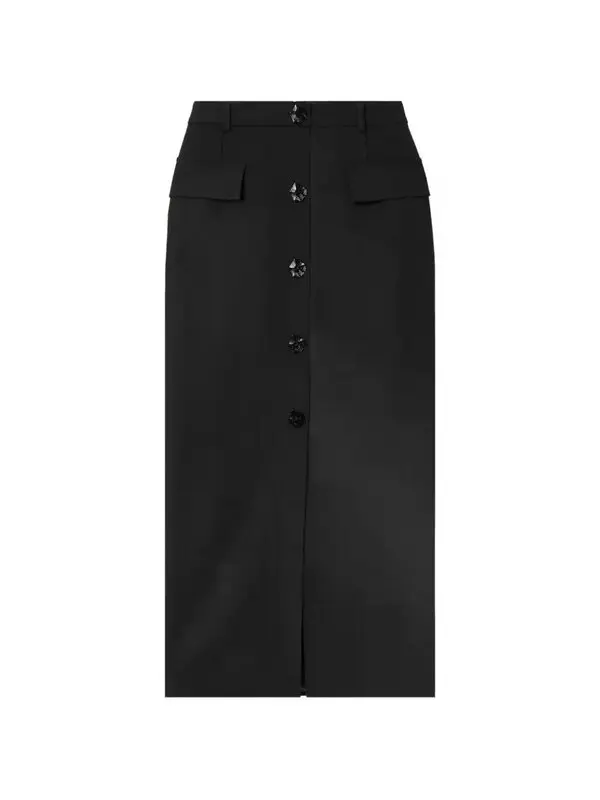 VIOLANTE NESSI Adassa Button-down Midi Skirt