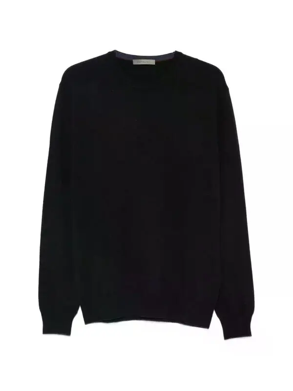 Corneliani Crew Neck Long-sleeve Sweater