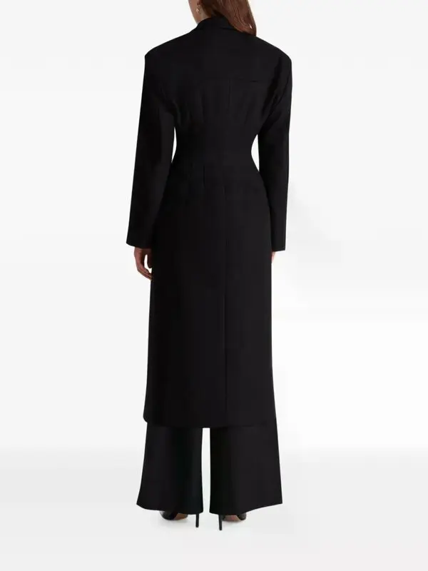 VIOLANTE NESSI Double-breasted Tailored Coat