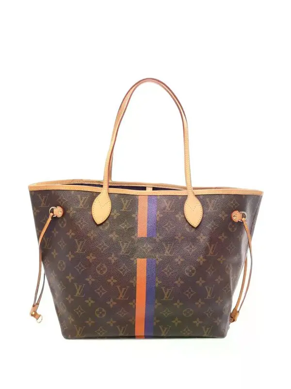 LOUIS VUITTON 2011 Monogram My Heritage Neverfull Mm Tote Bag - Brown