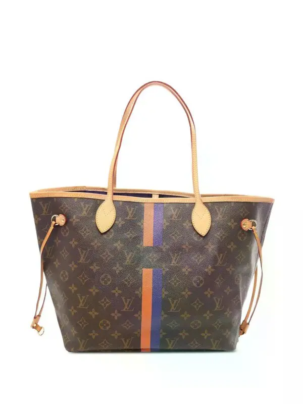 LOUIS VUITTON 2011 Monogram My Heritage Neverfull Mm Tote Bag - Brown