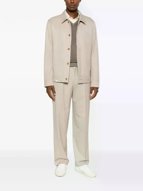 DANIELE FIESOLI V-neck Long-sleeve Sweater