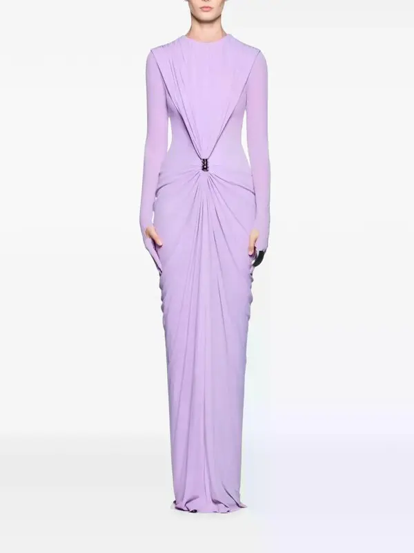 CHATS BY C.DAM Zayra Ruched Maxi Dress