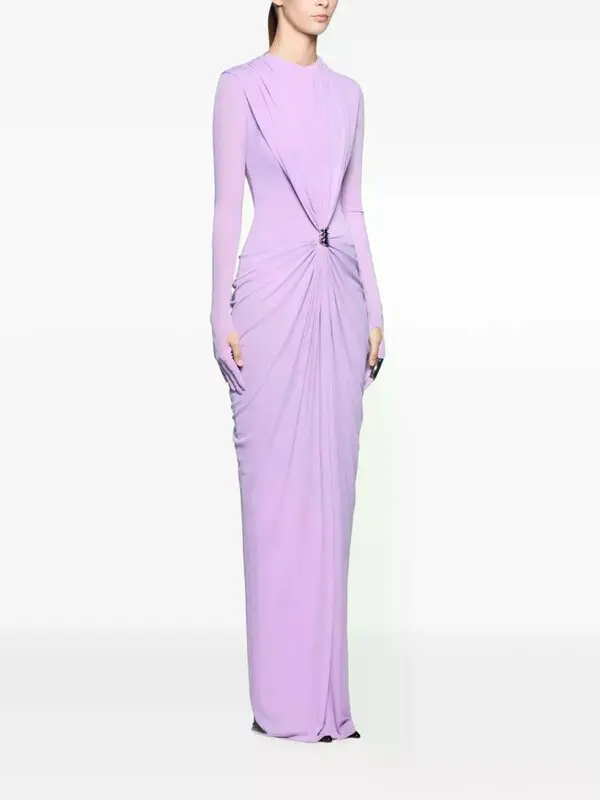 CHATS BY C.DAM Zayra Ruched Maxi Dress