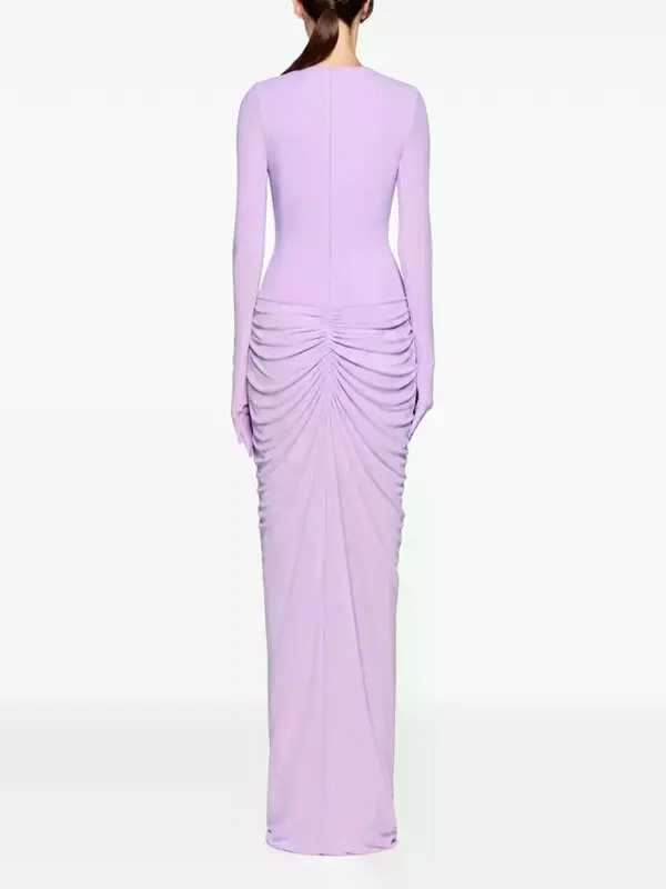CHATS BY C.DAM Zayra Ruched Maxi Dress