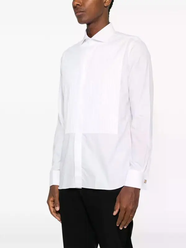 TRUZZI Pleated-bib Shirt
