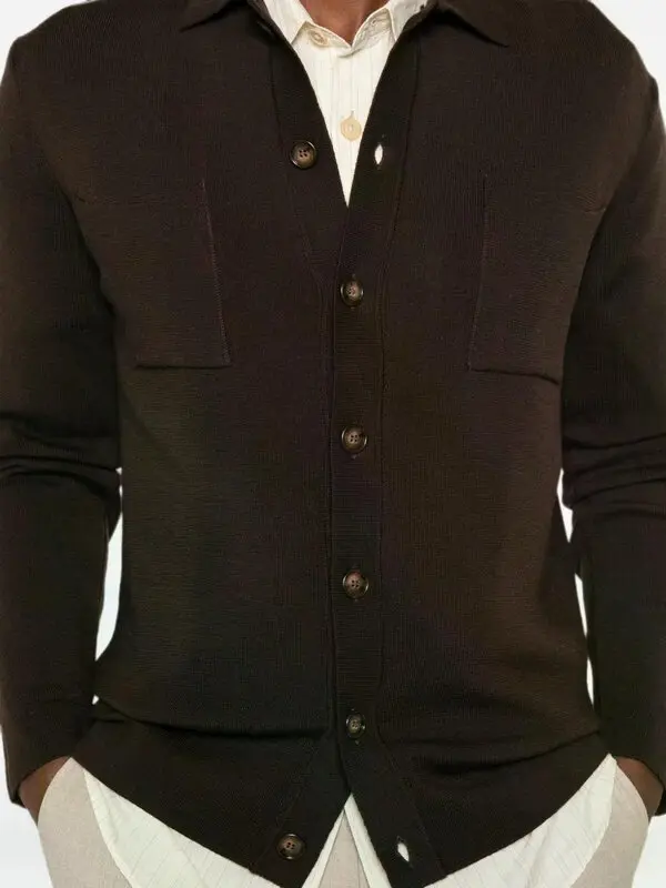 DANIELE FIESOLI Button-down Chest-pocket Cardigan
