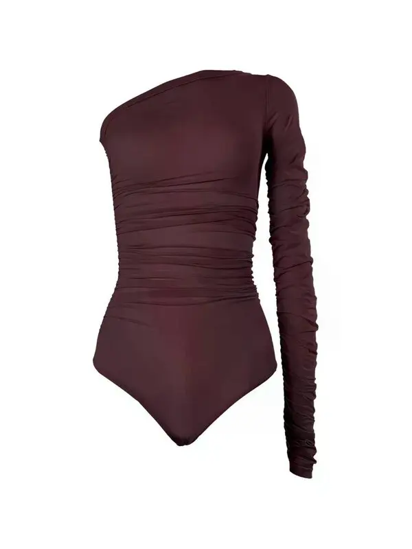 Wolford Draped One-shoulder Bodysuit