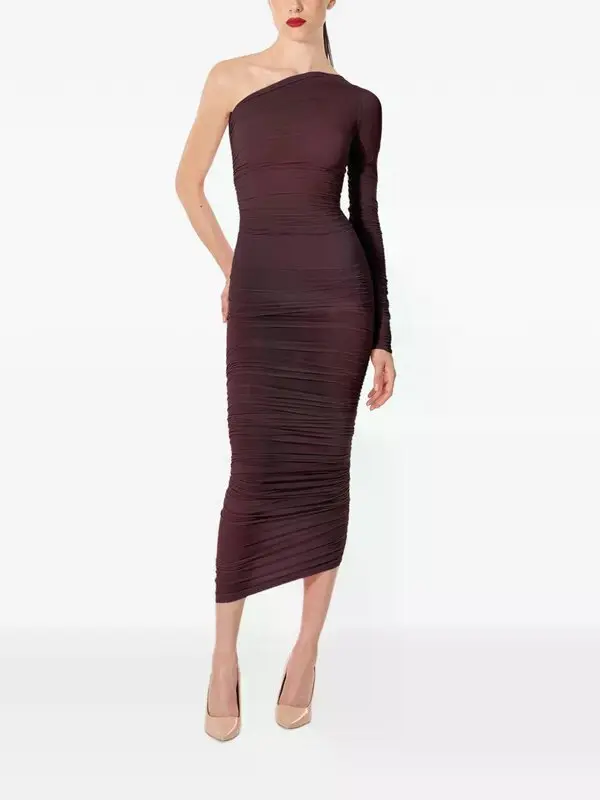 Wolford Draped One-shoulder Bodysuit