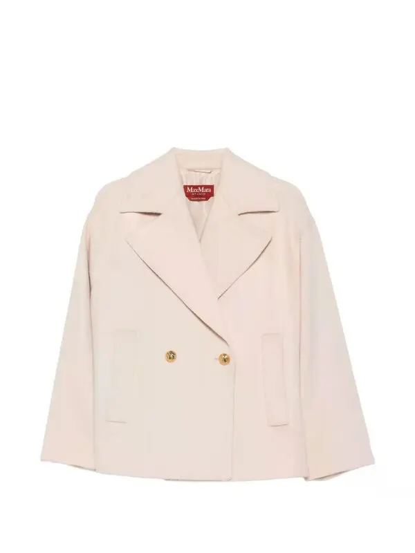 Max Mara Double Breasted Long Sleeve Jacket
