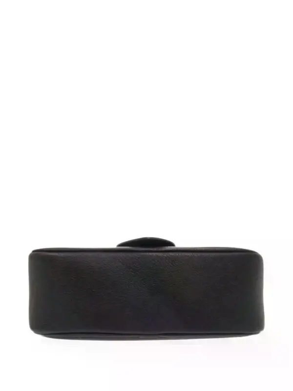 Burberry Soft Grained Calfskin Buckle Crossbody Bag