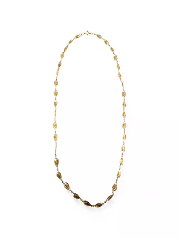 MADISON Filigree Leaf-link Necklace