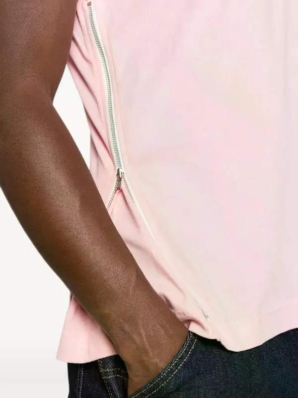 Comme Des Garçons Zip-detail T-shirt