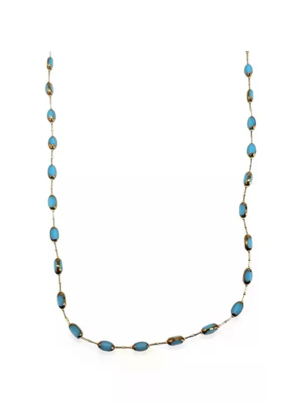 MADISON Turquoise Bead Necklace