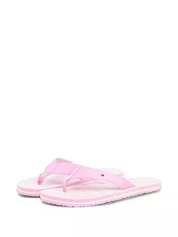 Tommy Hilfiger Ithaca Striped Flip-flops - Pink