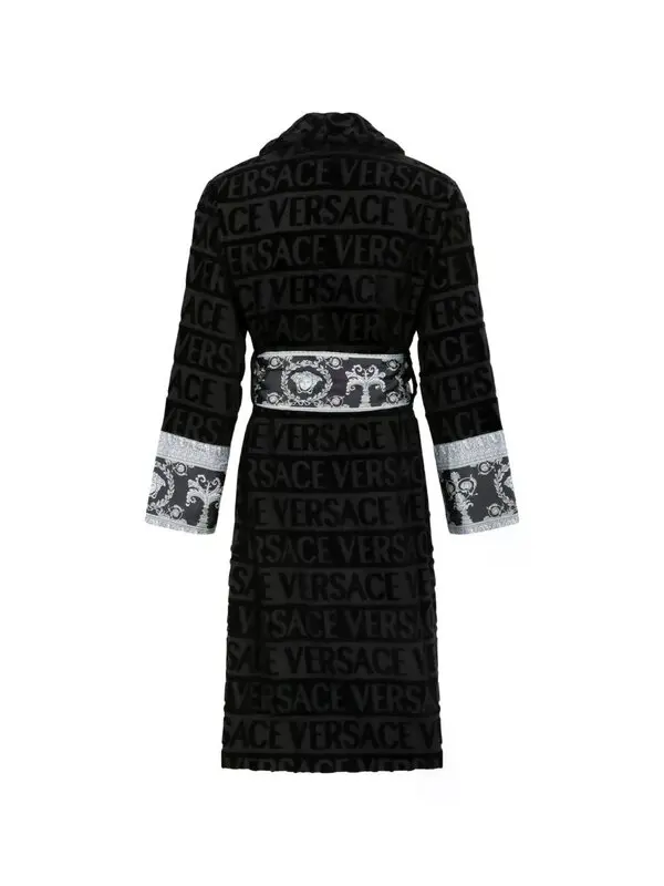 Versace Logo-print Dressing Gown