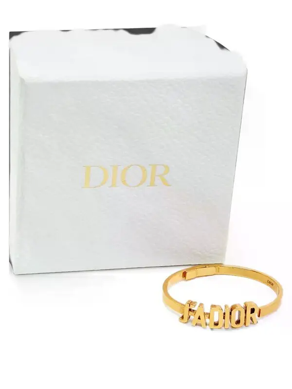 Dior J'adior Logo Bangle