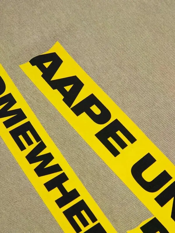 AAPE BY *A BATHING APE Moonface Graphic-print T-shirt