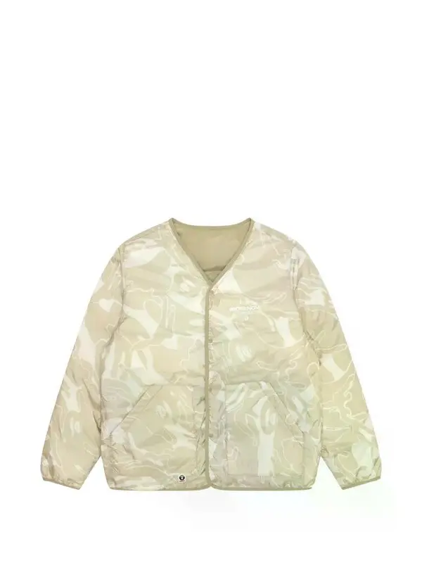 AAPE BY *A BATHING APE Moonface Reversible Down Jacket