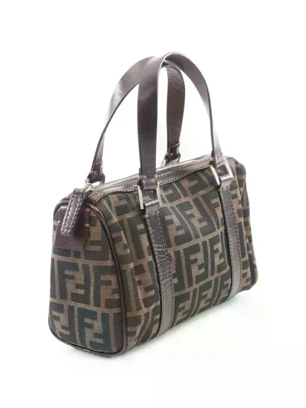 Fendi 1980-1990 Zucca Boston Bag