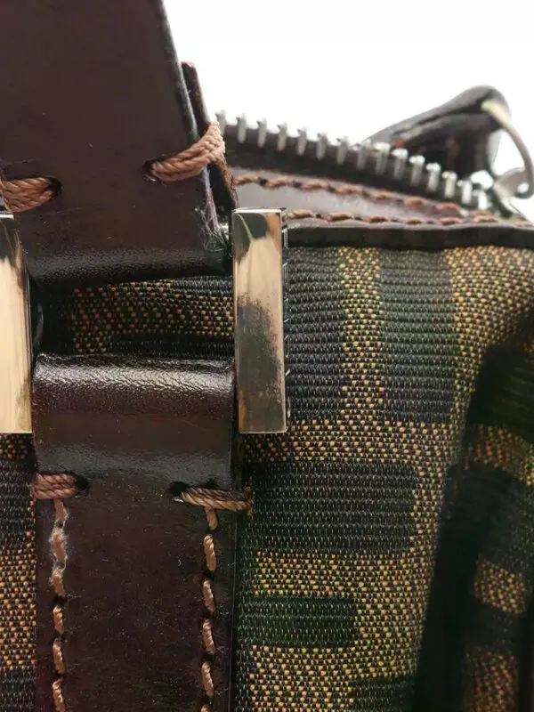 Fendi 1980-1990 Zucca Boston Bag
