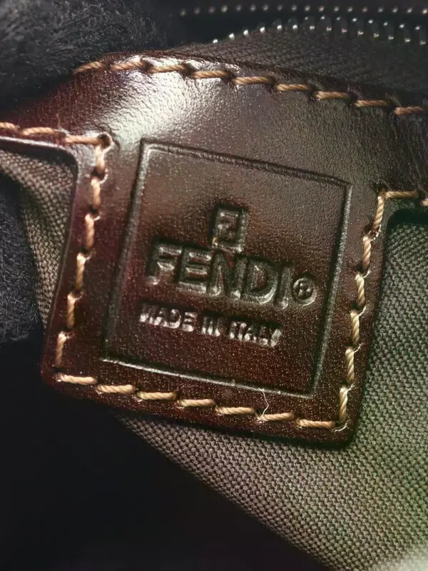 Fendi 1980-1990 Zucca Boston Bag