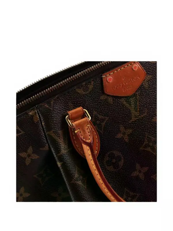 LOUIS VUITTON Monogram Canvas Pm Satchel - Brown