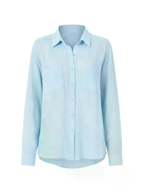 Seafolly Breeze Crinkled Finish Shirt