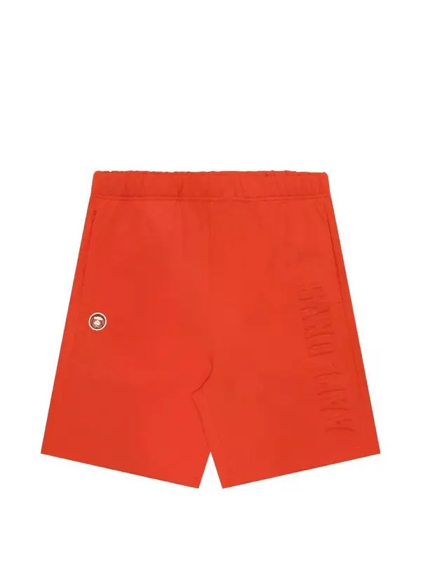 AAPE BY *A BATHING APE Moonface Patch Logo-embossed Shorts