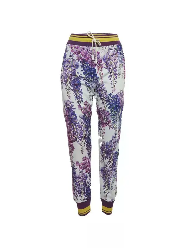 Dolce & Gabbana Wisteria-print Track Pants
