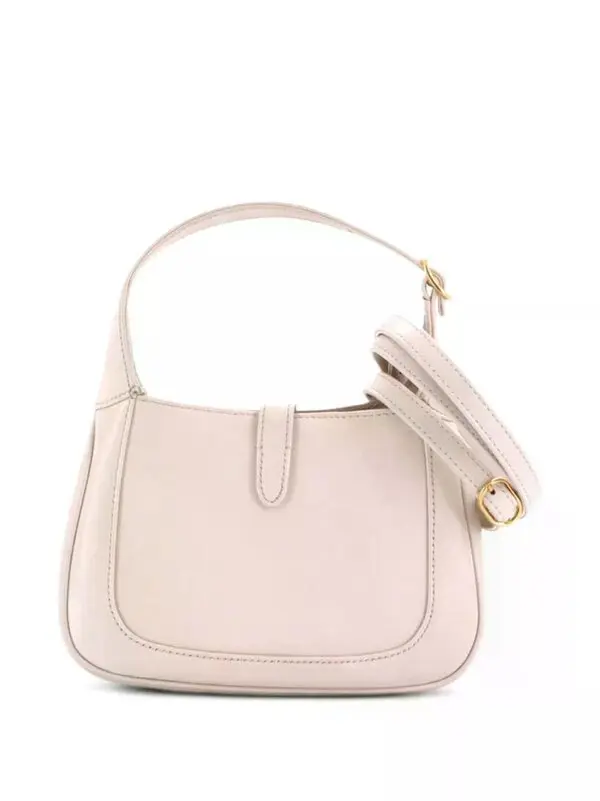 Gucci Jackie 1961 Leather Mini Hobo Bag - White