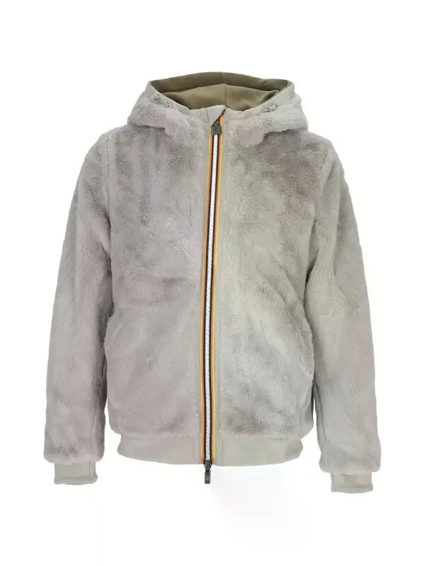 K-WAY Reversible Faux-fur Jacket