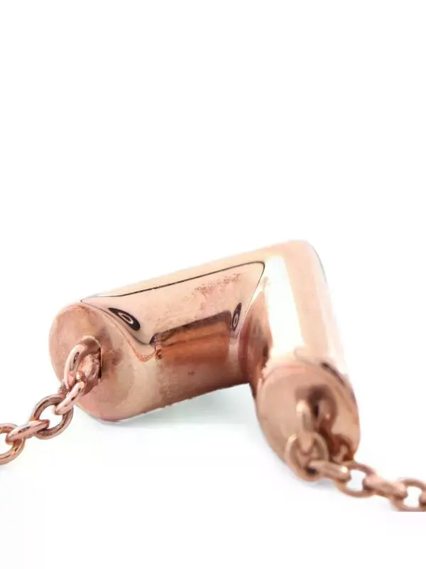 LOUIS VUITTON 2020 Rose Gold Plated Essential V Necklace Costume Necklace