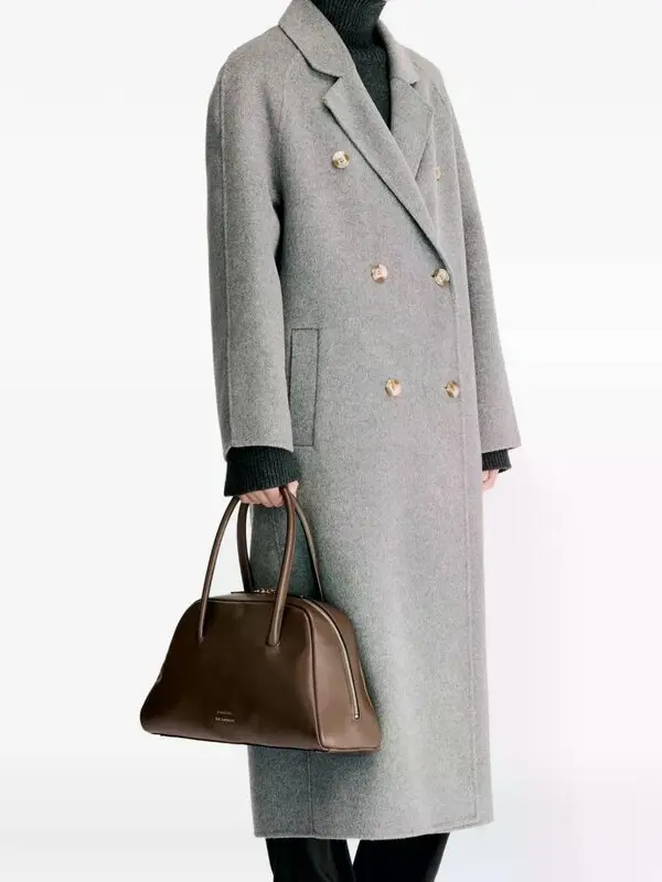 Loulou De Saison Irvin Double-breasted Notch-lapel Coat - Grey
