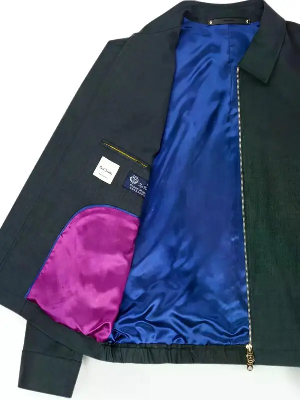 Paul Smith Storm System" Wool Harrington Jacket